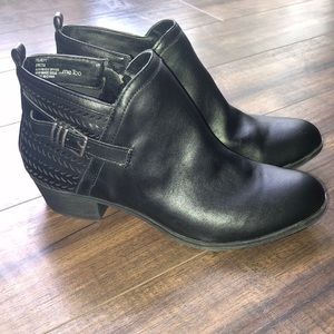 me too Shoes | Snakeskin Denim Leather Cowboy Boots 8 New | Poshmark